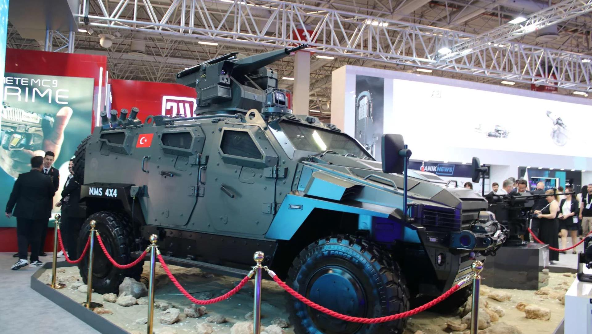 Nurol Makina Unveils Next-Gen Tactical Powerhouse: NMS 4×4 with ...