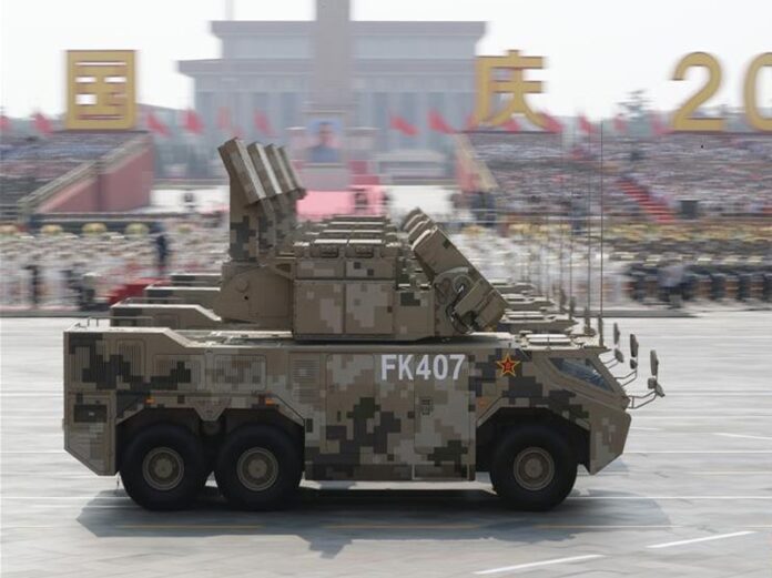 HQ-17A (SA-15B) Chinese Short-Range Air Defense Missile System ...