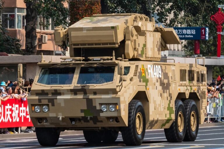HQ-17A (SA-15B) Chinese Short-Range Air Defense Missile System ...