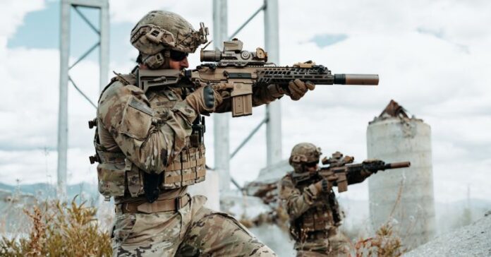 XM250 American 6.8mm Light Machine Gun - Defensive Lines