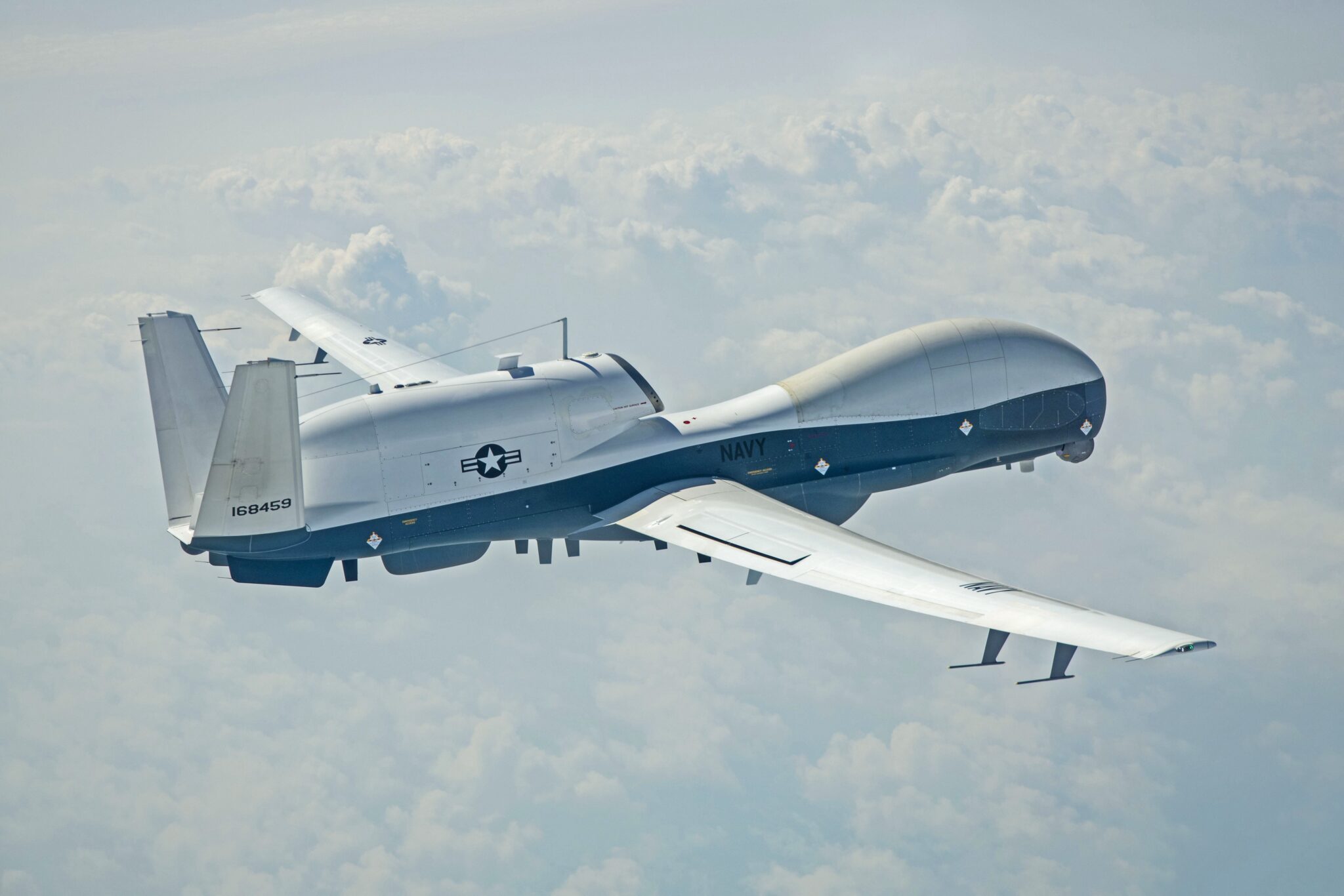 MQ-4C TritonBroad Area Maritime Surveillance (BAMS) Unmanned Aircraft ...